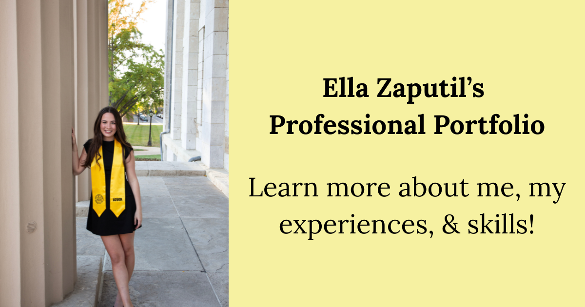 Ella Zaputil Portfolio